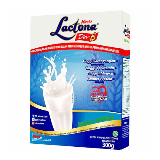 Lactona Dia-B 300 g - Kegunaan, Efek Samping, Dosis dan Aturan Pakai ...