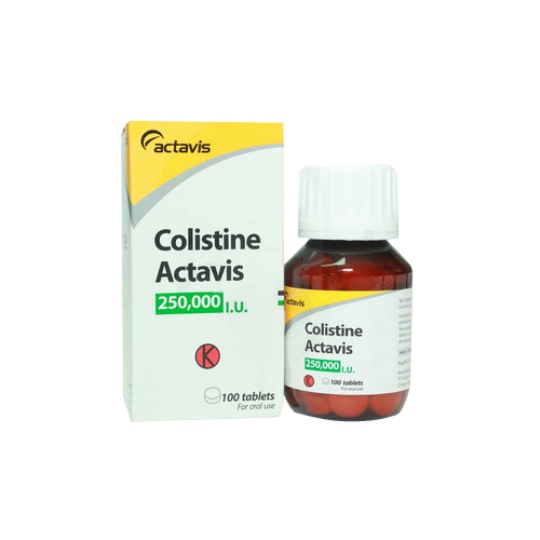 Colistine 250.000 Iu 100 Tablet - Kegunaan, Efek Samping, Dosis dan ...