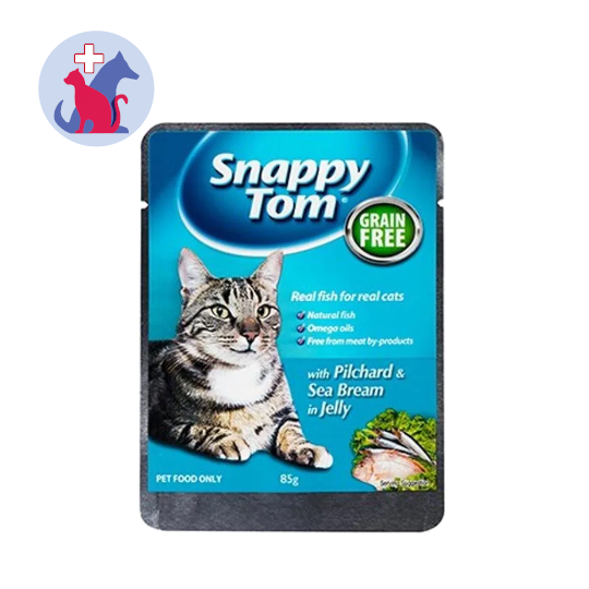 Snappy Tom with Pilchard & Sea Bream In Jelly 85 G - Kegunaan, Efek ...