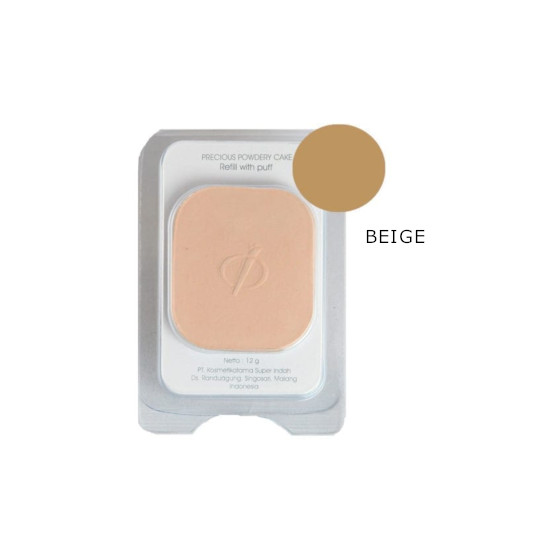 Inez Precious Powdery Cake 10 Beige Refill 12 g - Kegunaan, Efek ...