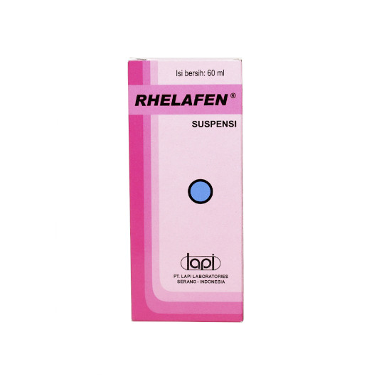 Rhelafen 100 mg/5ml Sirup 60 ml - Kegunaan, Efek Samping, Dosis dan ...