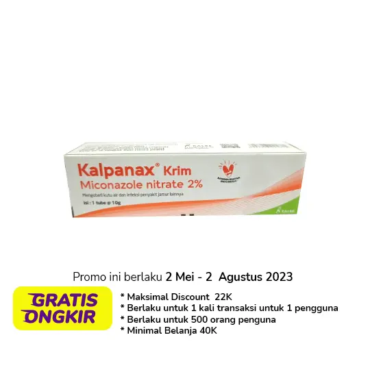 Kalpanax Krim 10 g - Kegunaan, Efek Samping, Dosis dan Aturan Pakai ...