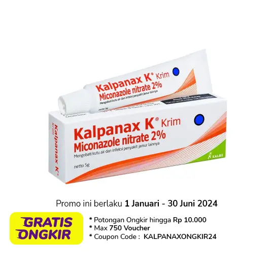 Kalpanax Krim 5 g - Kegunaan, Efek Samping, Dosis dan Aturan Pakai ...