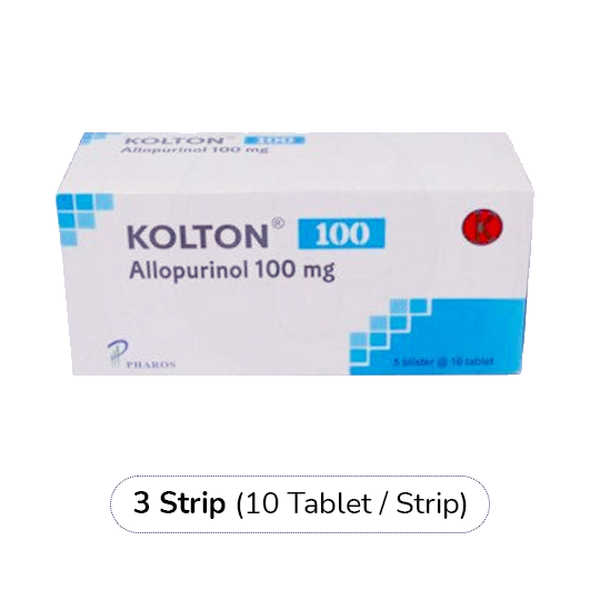 Kolton 100 mg 3 Strip (10 Tablet/Strip) - Hemat Borongan - Kegunaan, Efek Samping, Dosis dan ...