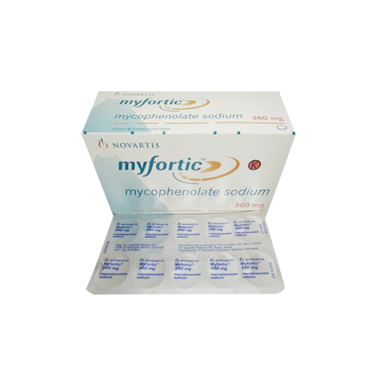 Myfortic 360 mg 10 Tablet - Kegunaan, Efek Samping, Dosis dan Aturan ...