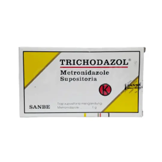TRICHODAZOL SUPPOSITORIA - Kegunaan, Efek Samping, Dosis dan Aturan Pakai - Halodoc