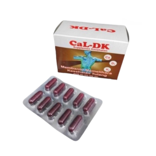 CaL-DK 10 Kapsul - Kegunaan, Efek Samping, Dosis dan Aturan Pakai - Halodoc