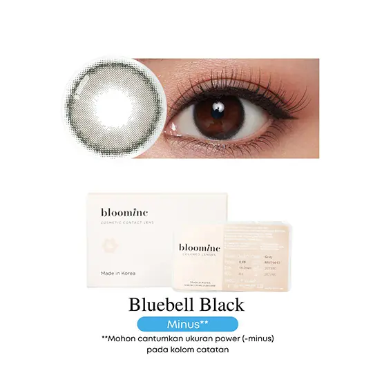 Eyesight Bloominc Bluebell Black Softlens Minus - Kegunaan, Efek Samping, Halodoc