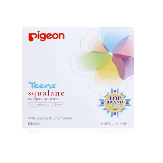 Pigeon Teens Compact Powder Squalane Beige 14 g - Kegunaan, Efek ...