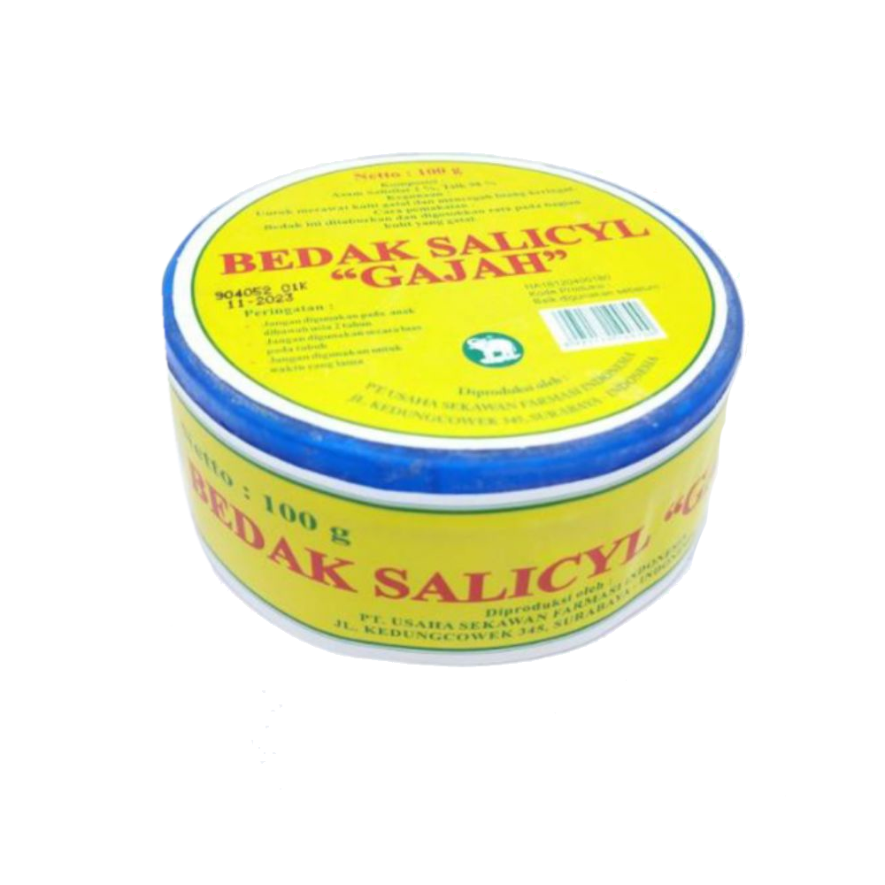 Cap Gajah Salicyl 100 g - Kegunaan, Efek Samping, Dosis dan Aturan ...