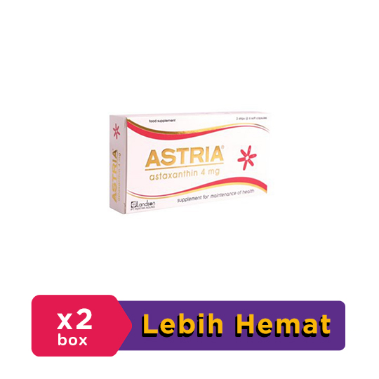Astria 4 mg 2 Box (12 Kapsul/Box) - Hemat Borongan - Kegunaan, Efek Samping, Dosis dan Aturan ...