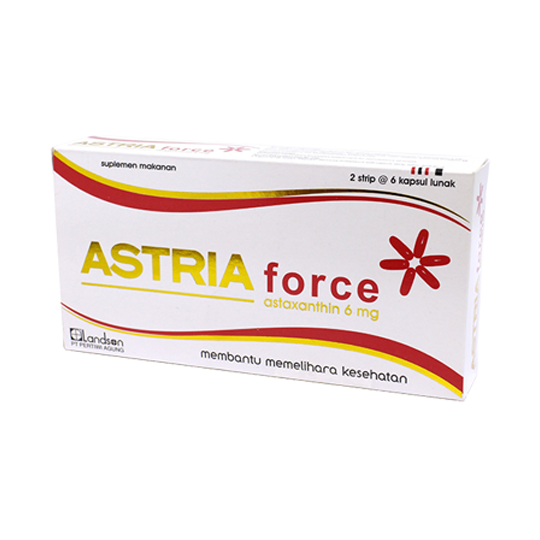 Astria Force 6 mg 6 Kapsul - Kegunaan, Efek Samping, Dosis dan Aturan ...