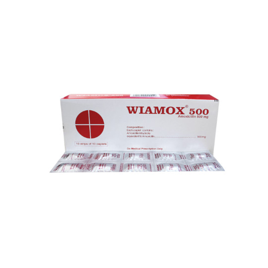 Wiamox 500 mg 10 Kaplet - Kegunaan, Efek Samping, Dosis dan Aturan ...