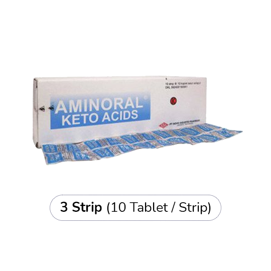 Aminoral 3 Strip (10 Tablet/Strip) - Hemat Borongan - Kegunaan, Efek ...