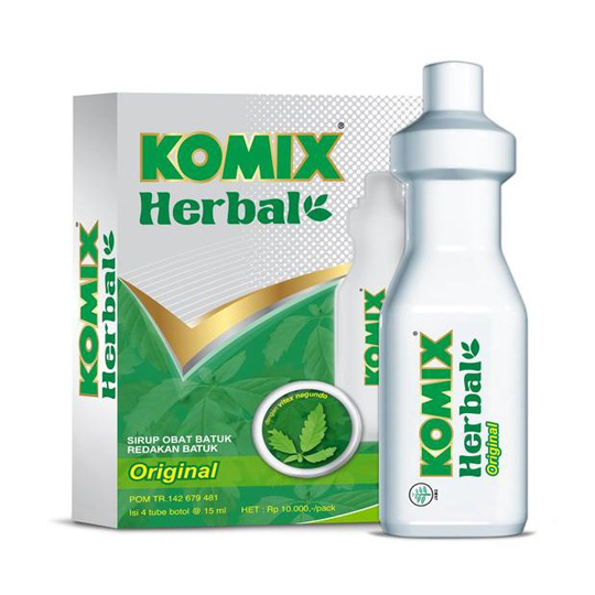 Komix Herbal 15 ml 4 Botol - Kegunaan, Efek Samping, Dosis dan Aturan ...