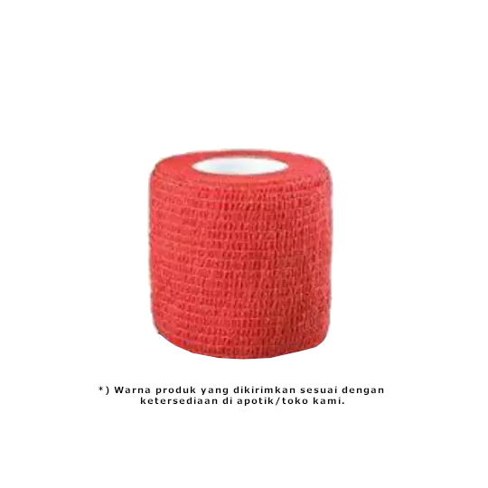 Perban Elastis Cohesive Corip 5 cm X 5 M (Random Warna) - Kegunaan ...
