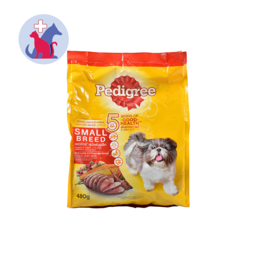Pedigree Small Breed Beef, Lamb And Vegetable Flavour 480 g - Kegunaan ...