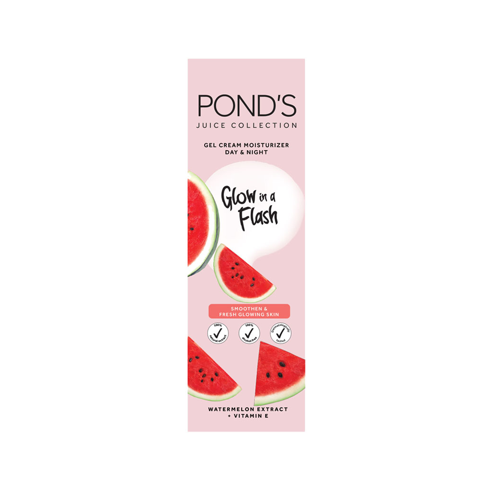 Pond's Juice Collection Gel Moisturizer Watermelon Extract + Vit E 20 g ...