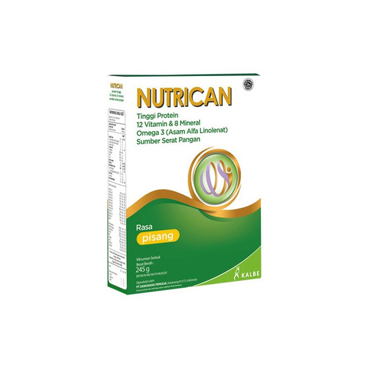 Nutrican Pisang Powder 245 g - Kegunaan, Efek Samping, Dosis dan Aturan ...