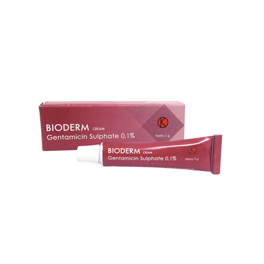 Bioderm 0.1% Cream 5 g - Kegunaan, Efek Samping, Dosis dan Aturan Pakai ...