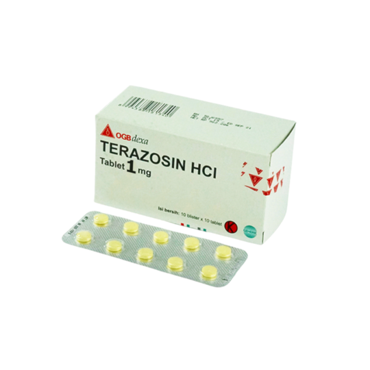 Terazosin 1 mg 10 Tablet - Kegunaan, Efek Samping, Dosis dan Aturan ...