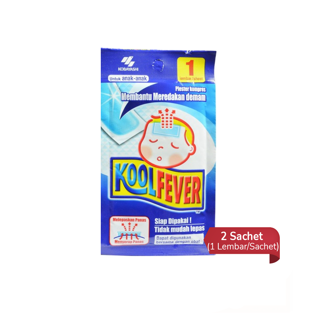 Koolfever for Child 2 Sachet - Hemat Borongan - Kegunaan, Efek Samping ...