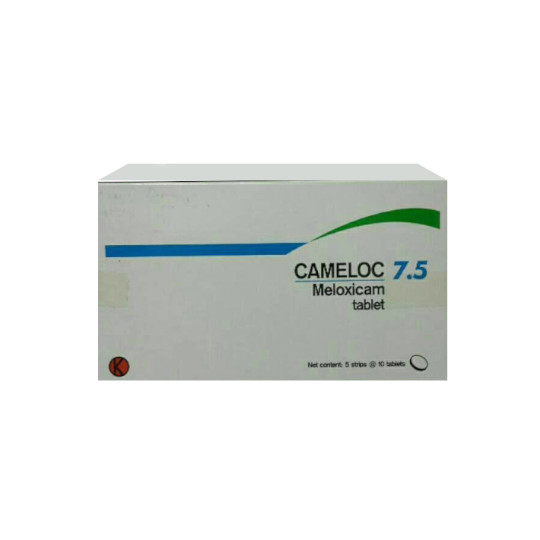 Cameloc 7.5 mg 10 Tablet - Kegunaan, Efek Samping, Dosis dan Aturan ...