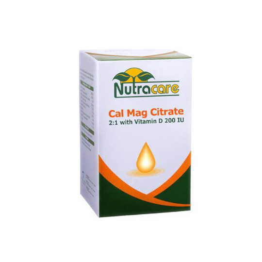 Nutracare Cal Mag Citrate 30 Tablet - Kegunaan, Efek Samping, Dosis dan ...
