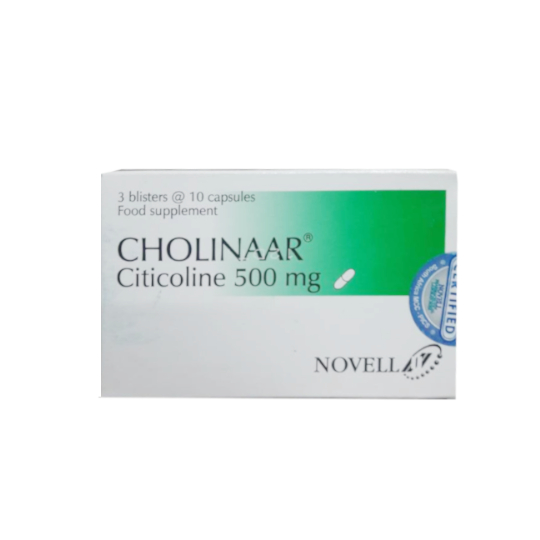 Cholinaar 500 mg 10 Kapsul - Kegunaan, Efek Samping, Dosis dan Aturan ...