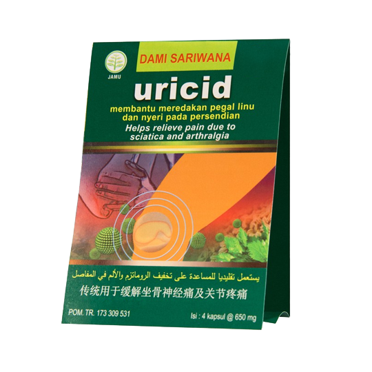 Uricid 4 Kapsul - Kegunaan, Efek Samping, Dosis dan Aturan Pakai - Halodoc