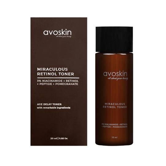 Avoskin Miraculous Retinol Toner 20 ml - Kegunaan, Efek Samping, Dosis ...