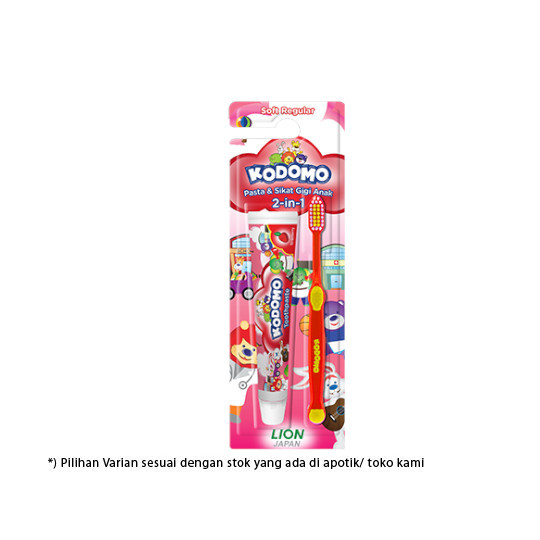 Kodomo Toothbrush 2In1 Soft Regular - Kegunaan, Efek Samping, Dosis dan Aturan Pakai - Halodoc