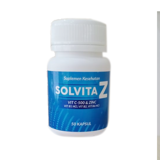 Solvita Z 50 Kapsul - Kegunaan, Efek Samping, Dosis dan Aturan Pakai ...