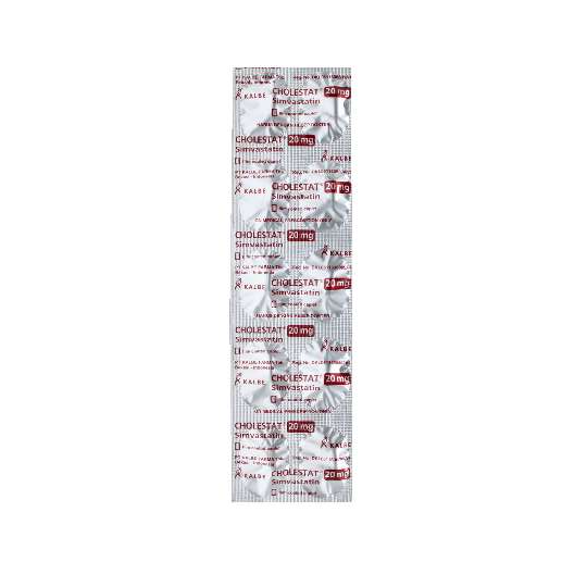 Cholestat 20 mg 10 Tablet - Kegunaan, Efek Samping, Dosis dan Aturan ...