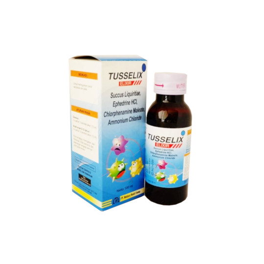 TUSSELIX ELIXIR 100 ML - Kegunaan, Efek Samping, Dosis dan Aturan Pakai ...