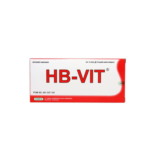 Hb-Vit 6 Kaplet - Kegunaan, Efek Samping, Dosis dan Aturan Pakai - Halodoc
