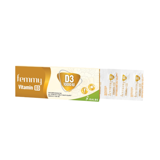 Femmy Vitamin D3 1000 IU 10 Tablet - Kegunaan, Efek Samping, Dosis dan ...