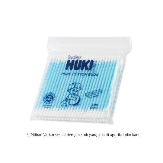 Baby Huki Cotton Buds Extra Fine 100 Pieces - Kegunaan, Efek Samping ...