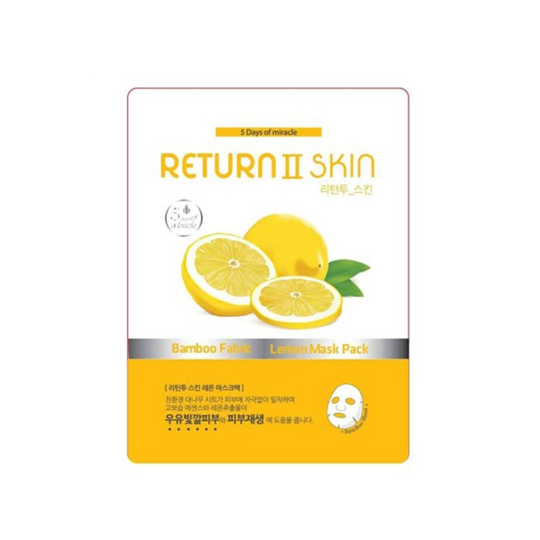 Return II Skin Mask Pack Lemon - Kegunaan, Efek Samping, Dosis dan Aturan Pakai - Halodoc