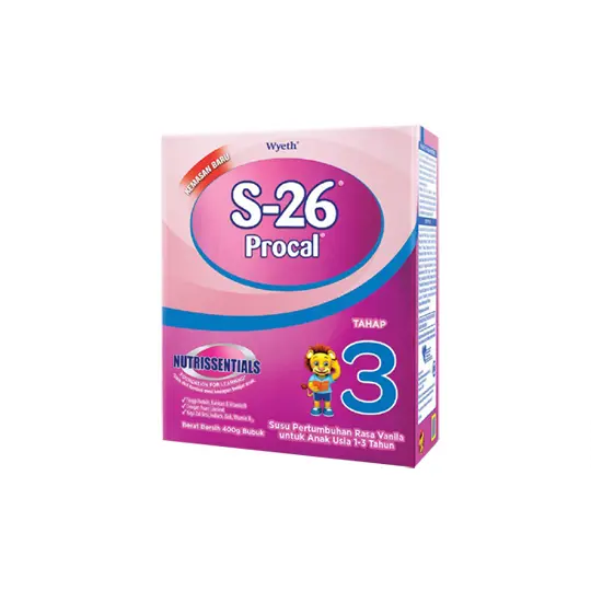 S-26 PROCAL 3 VANILA 400 GR - Kegunaan, Efek Samping, Dosis dan Aturan ...