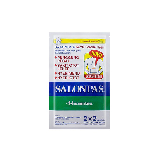 Salonpas Koyo Large 2X2 Lembar - Kegunaan, Efek Samping, Dosis dan ...
