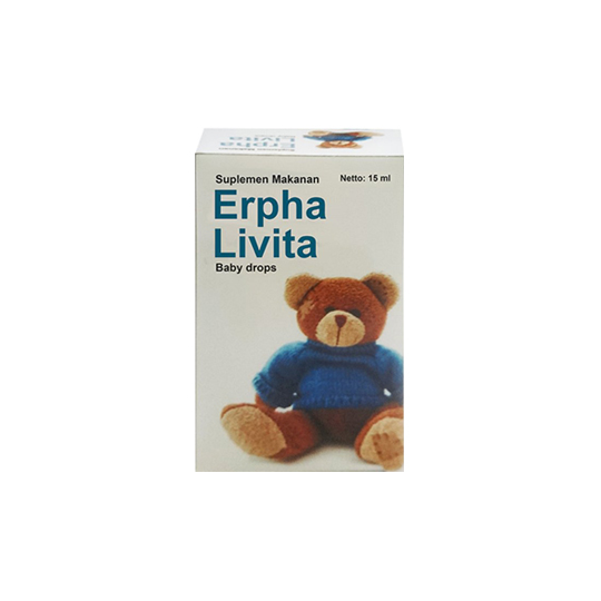 Erpha Livita Drops 15 ml - Kegunaan, Efek Samping, Dosis dan Aturan ...
