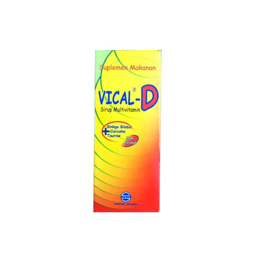 Vical-D Sirup 60 ml - Kegunaan, Efek Samping, Dosis dan Aturan Pakai ...