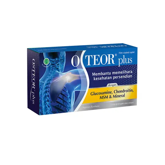 OSTEOR PLUS 6 KAPLET - Kegunaan, Efek Samping, Dosis dan Aturan Pakai ...