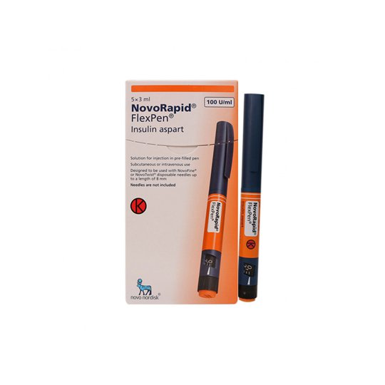 Novorapid 3 ml 2 Flexpen - Obat Rutin - Kegunaan, Efek Samping, Dosis ...