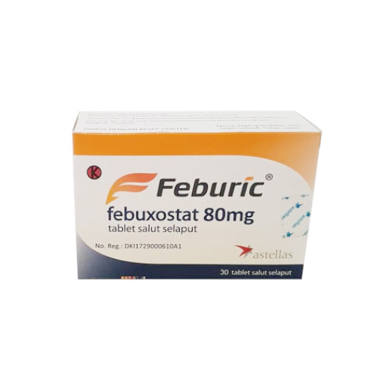 Feburic 80 mg 10 Tablet - Kegunaan, Efek Samping, Dosis dan Aturan ...