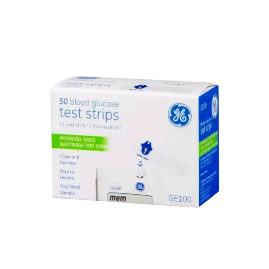 GE100 BLOOD GLUCOSE TESTS 50 STRIP - Kegunaan, Efek Samping, Dosis dan ...