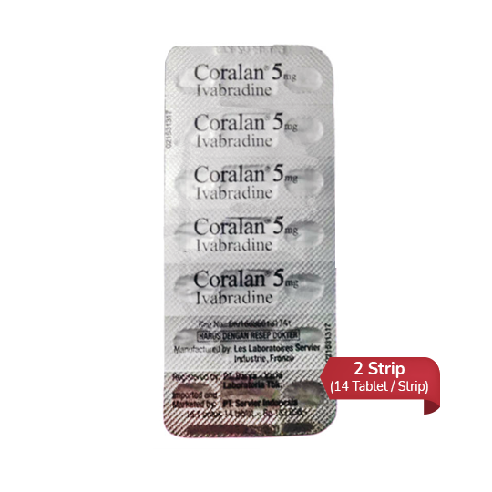 Coralan 5 mg 2 Strip (14 Tablet/Strip) - Obat Rutin - Kegunaan, Efek ...