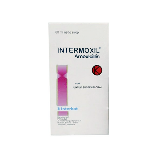 Intermoxil Dry Sirup 125mg/5 ml 60 ml - Kegunaan, Efek Samping, Dosis ...