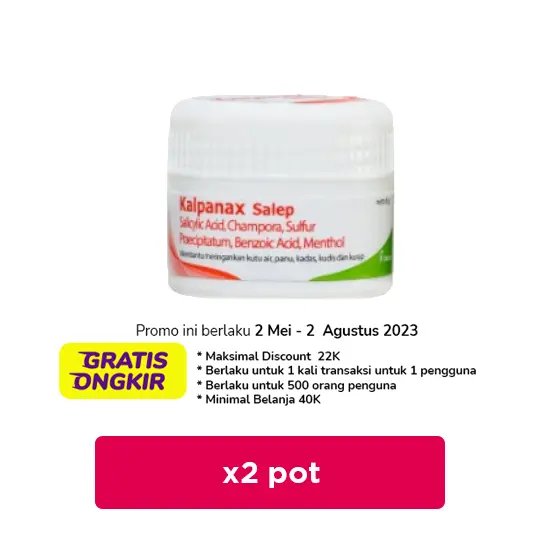 Kalpanax Salep 6 g 2 Pot - Hemat Borongan - Kegunaan, Efek Samping ...